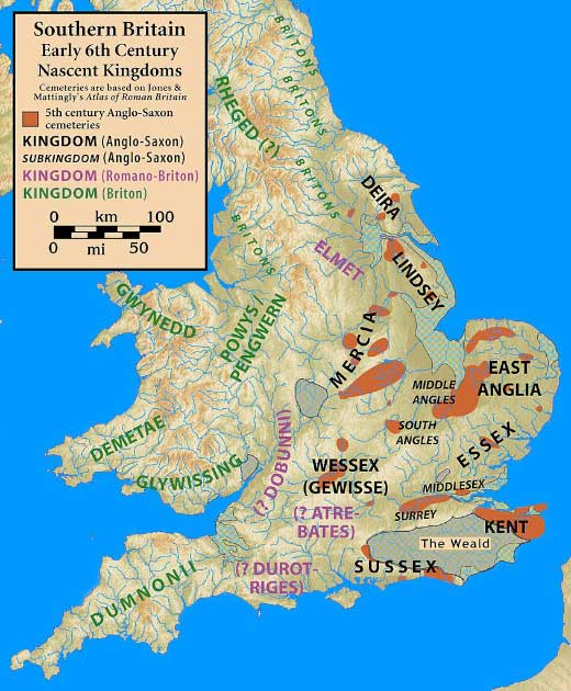 The Question of Ancient Kings: Cerdic of Wessex, First Saxon King of ...