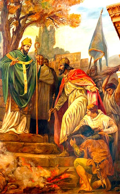 Miracle from the Womb: Saint David, Patron Saint of Wales | Ancient Origins