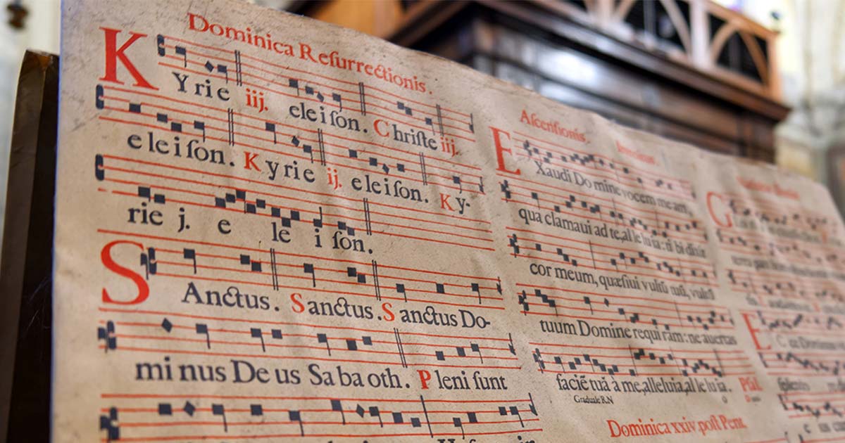 Harmonies from Heaven Tracing the Origins of the Gregorian Chant Ancient Origins