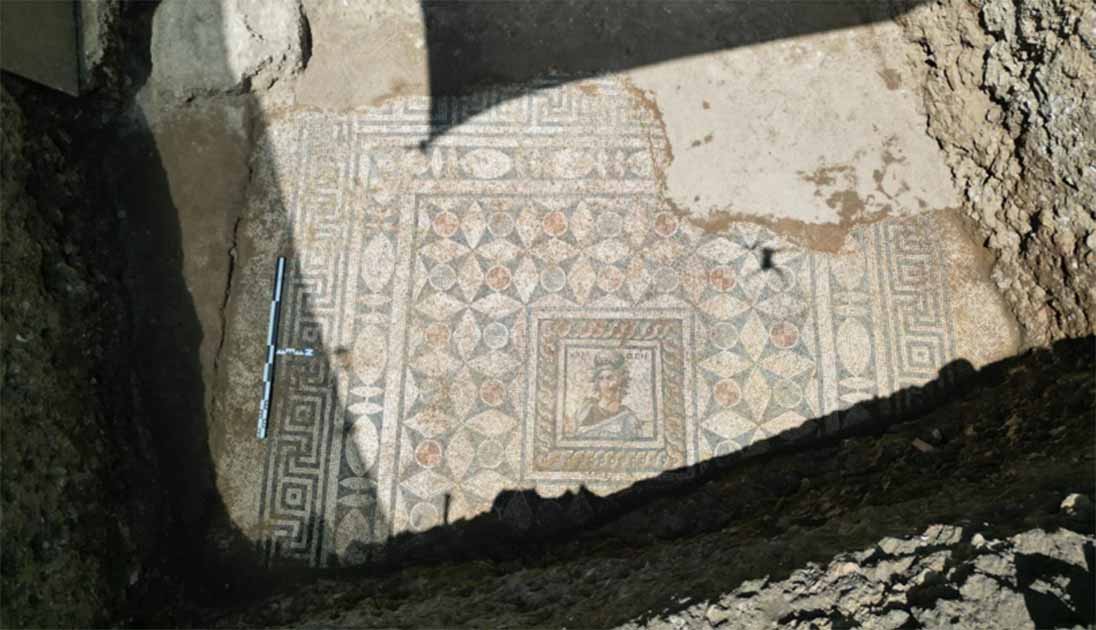 2,200-Year-Old Mosaic of the Muse Calliope Exposed in Turkey | Ancient ...