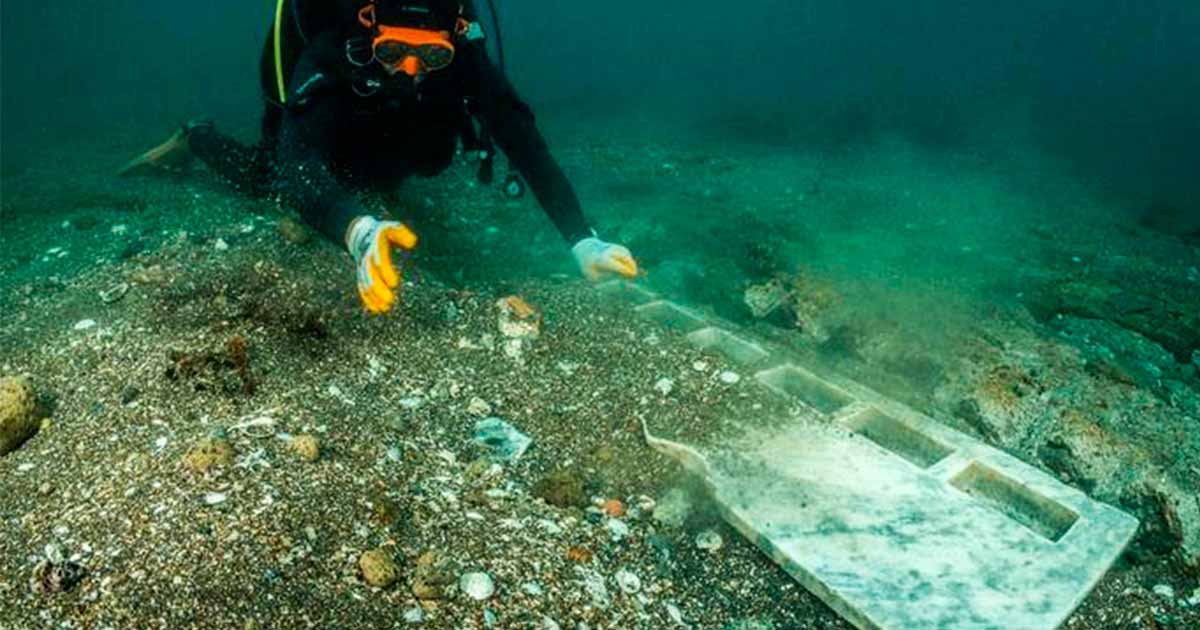 Submerged Secrets: Sunken Nabatean Temple Discovered Off Italian Coast ...