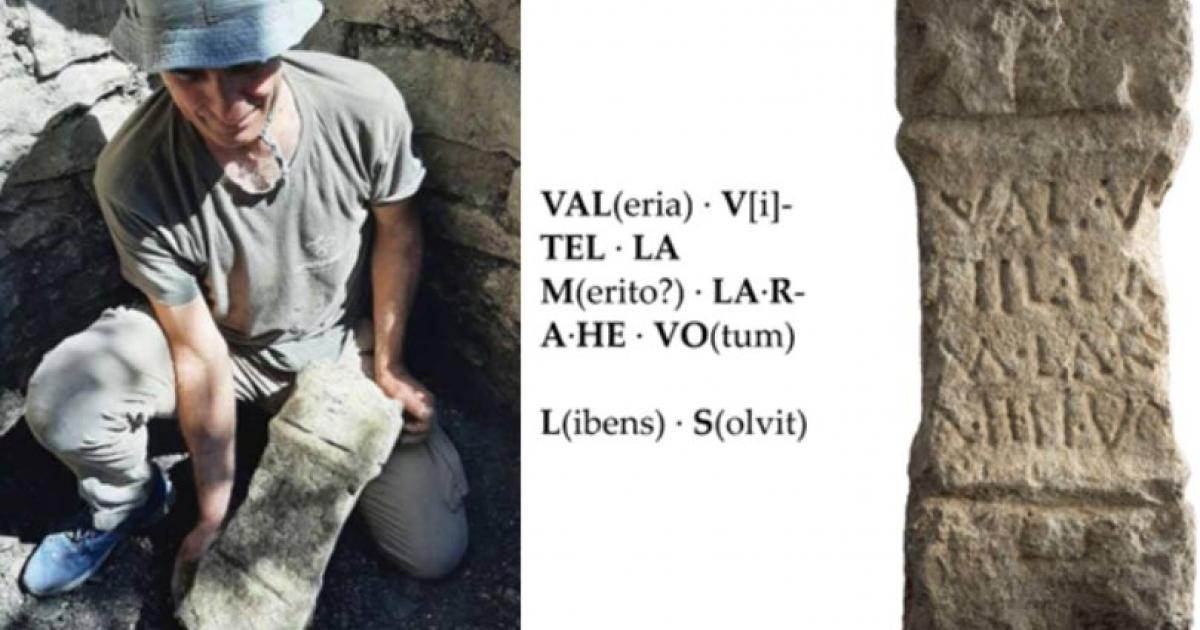 1st Century Votive Altar on Spain’s Mount Arriaundi Honors Vascon Deity ...