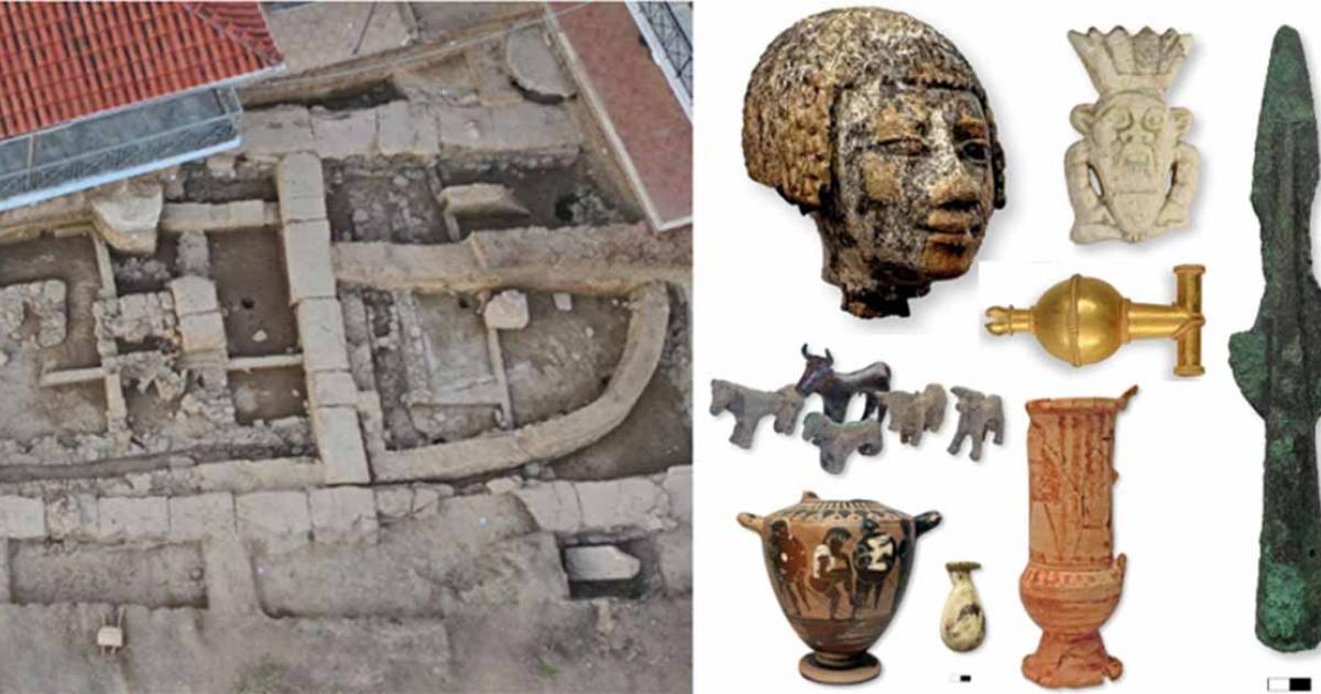 Glorious 7th Century BC Artemis Temple Uncovered on Greek Island of ...