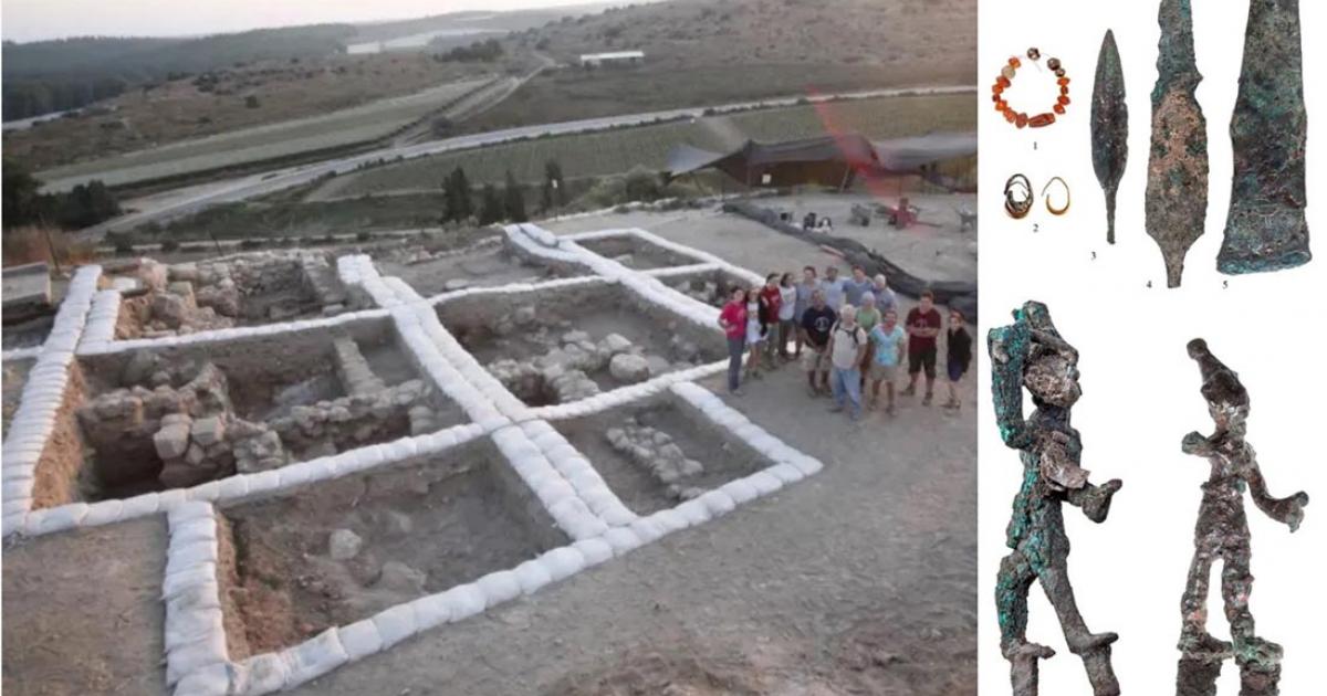 Artifact Packed 3,000-Year-Old Canaanite Temple Unearthed In Israel ...