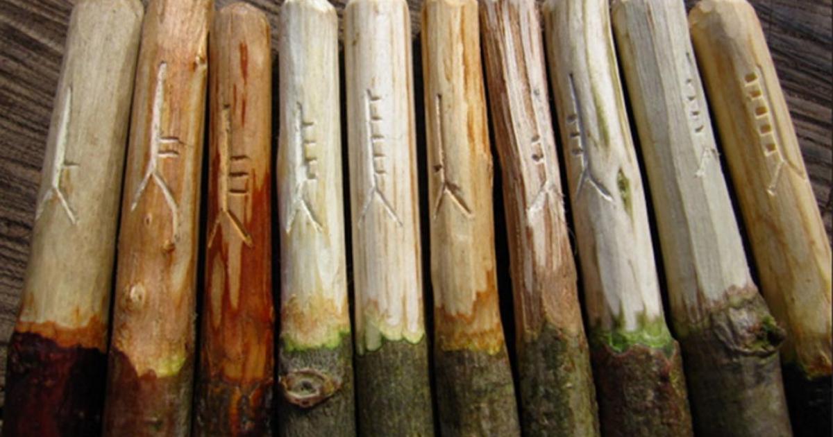 The Celtic Ogham: An Ancient Tree Alphabet that May Disappear Before ...