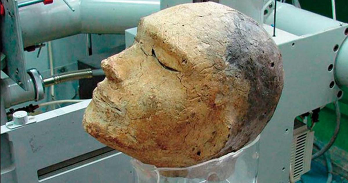 Mystery of 2,100-year-old Death Mask Found to Contain Ram’s Skull ...