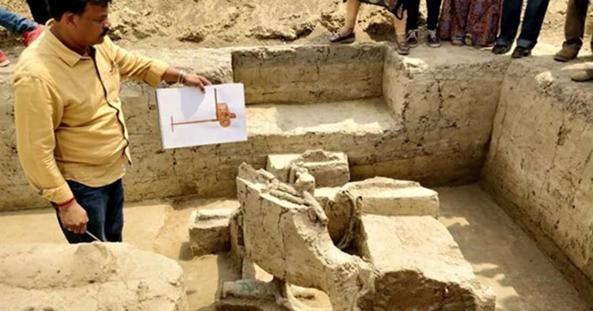 Discovery of Three Chariots in India Suggests Warrior Class of Ancient ...