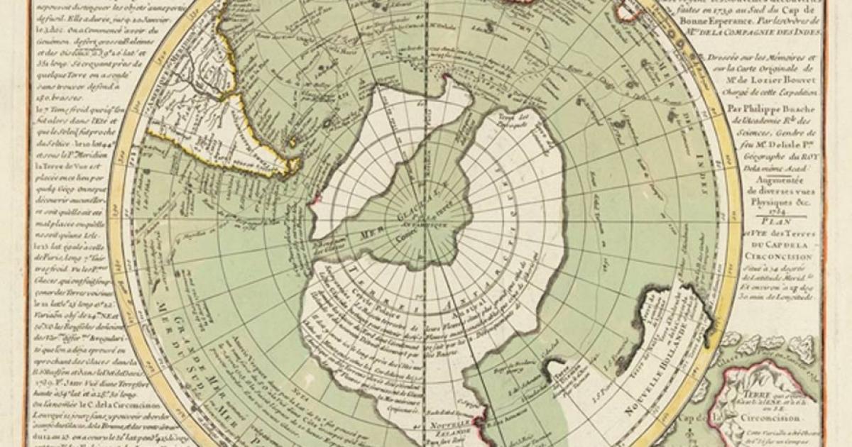 The Buache Map: A Controversial Map That Shows Antarctica Without Ice ...