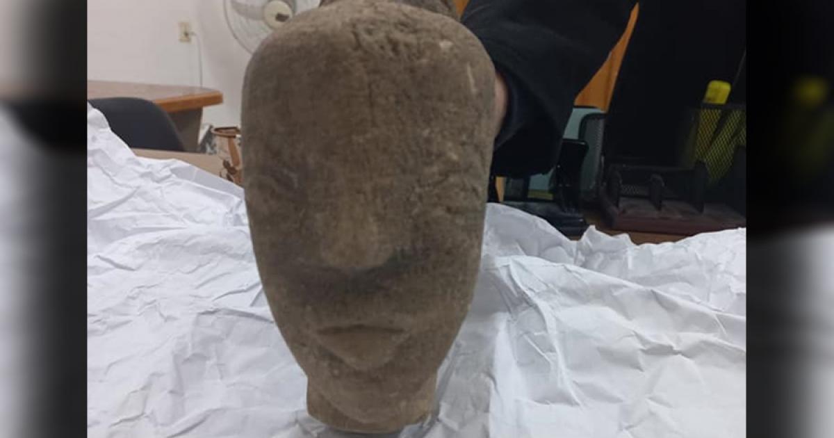 4500-year-old Limestone Head of Canaanite Goddess Anat Found in Gaza ...