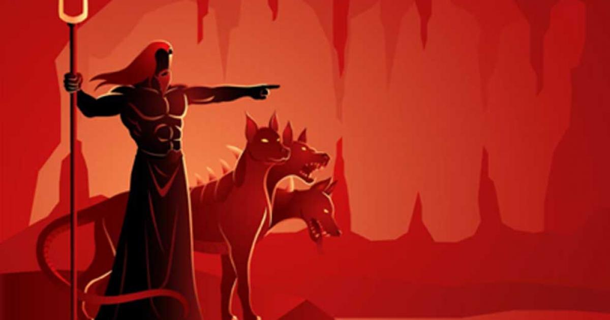 Hades Greek God Drawing