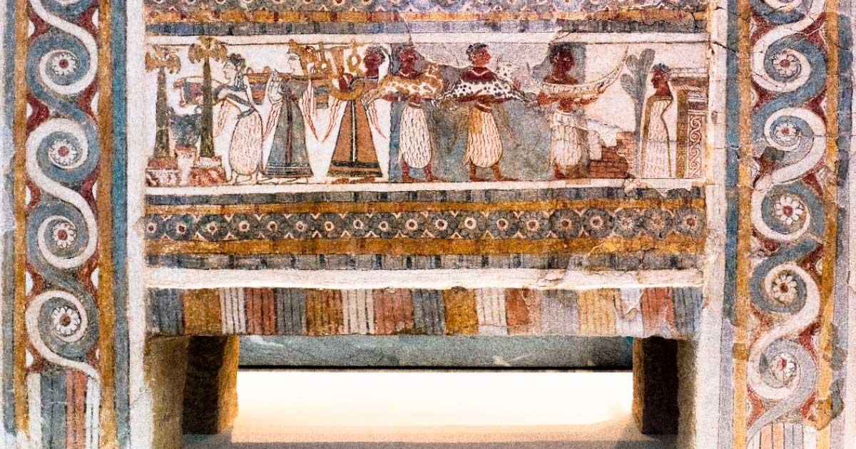 Magnificent Hagia Triada Sarcophagus Reflects Minoan Death Culture ...