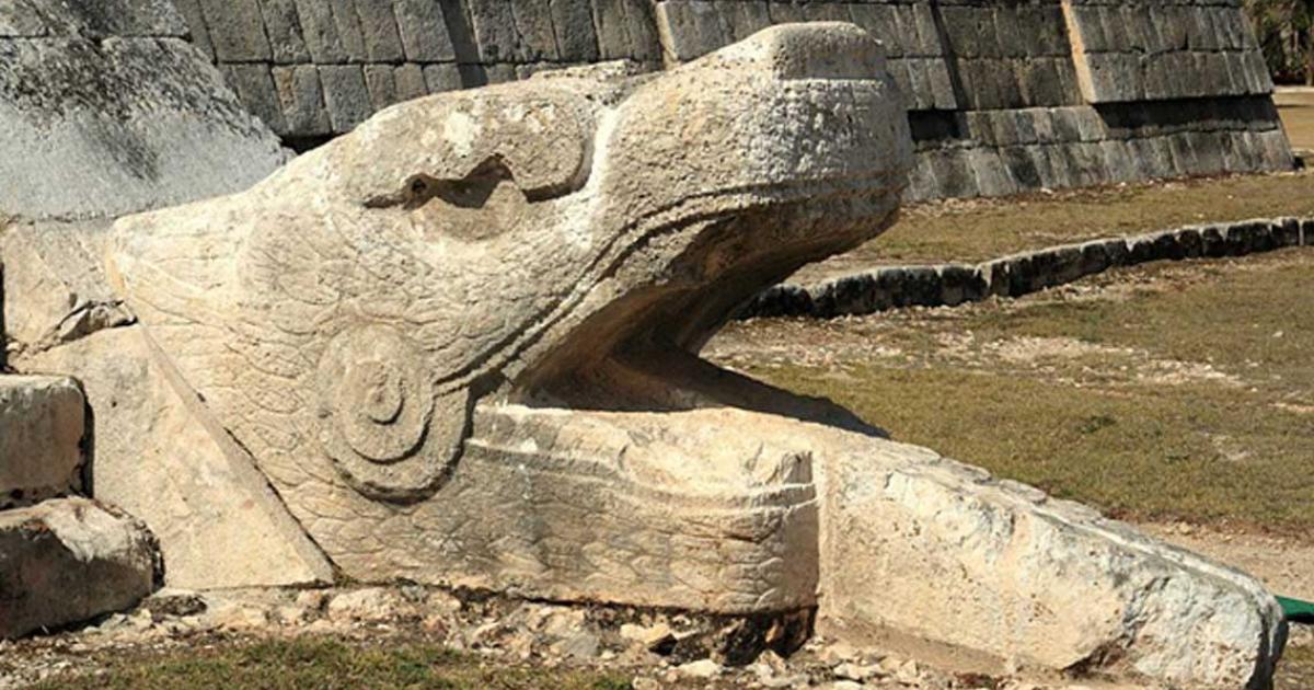 Kukulcan, the Snake God of the Maya, Remains as a Legacy of the Once ...
