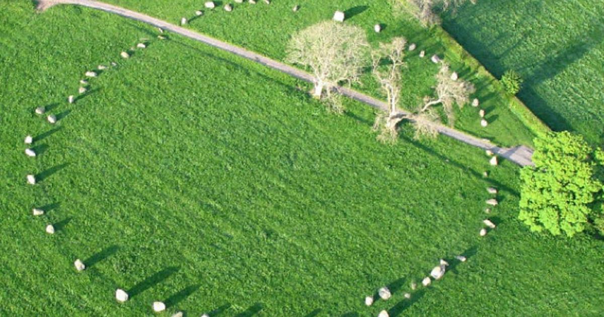 The Legend of the Stone Circle known as Long Meg and Her Daughters ...