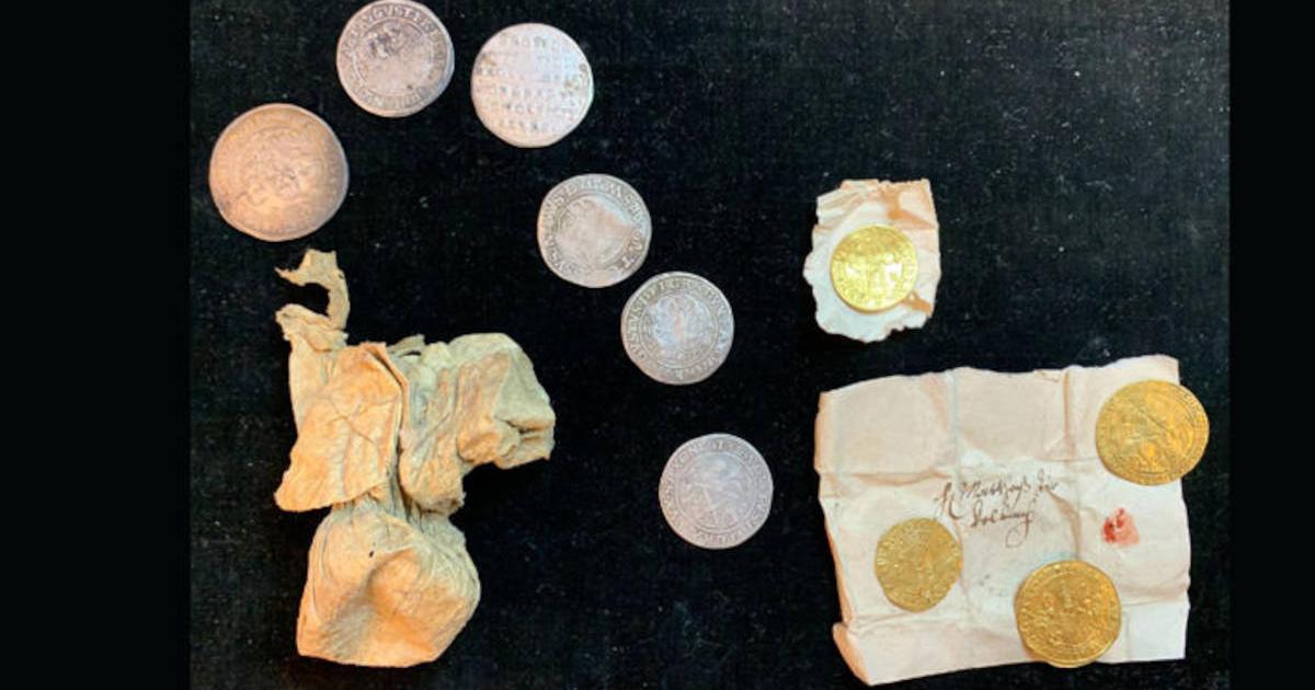 Large 17th Century Coin Hoard Found in Statue in Martin Luther’s Church ...