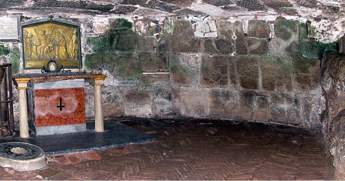 The Infamous Mamertine Prison and the Supposed Incarceration of Saint ...