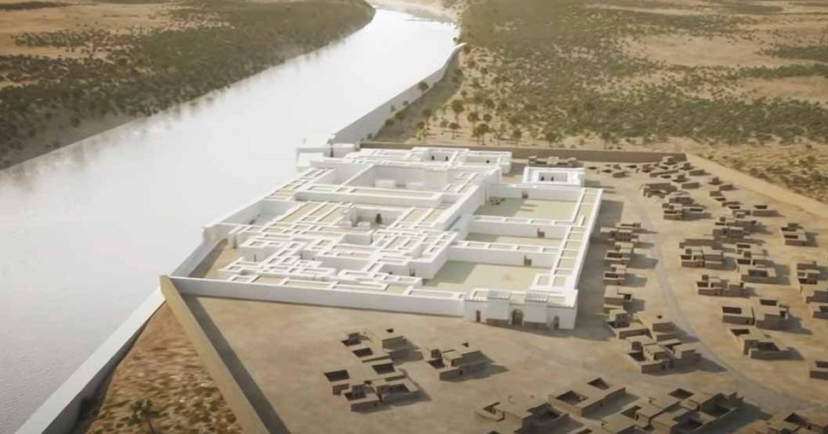 Digital Reconstruction of the Northwest Palace, Nimrud, Assyria (Video ...