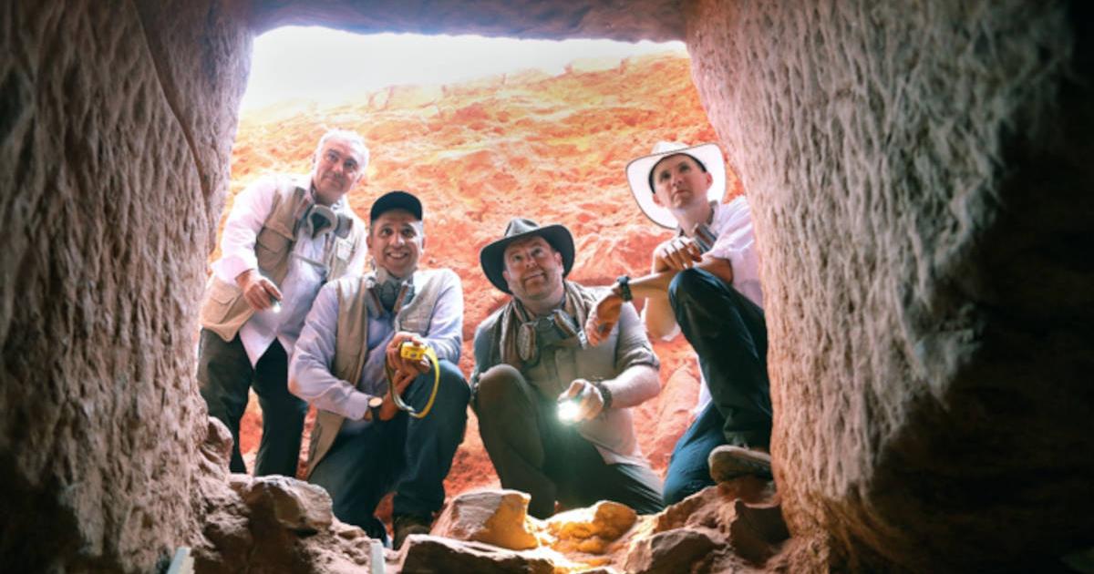 Tomb Discovered Beneath Petra Holds Human Remains and ‘Holy Grail’ Cup ...