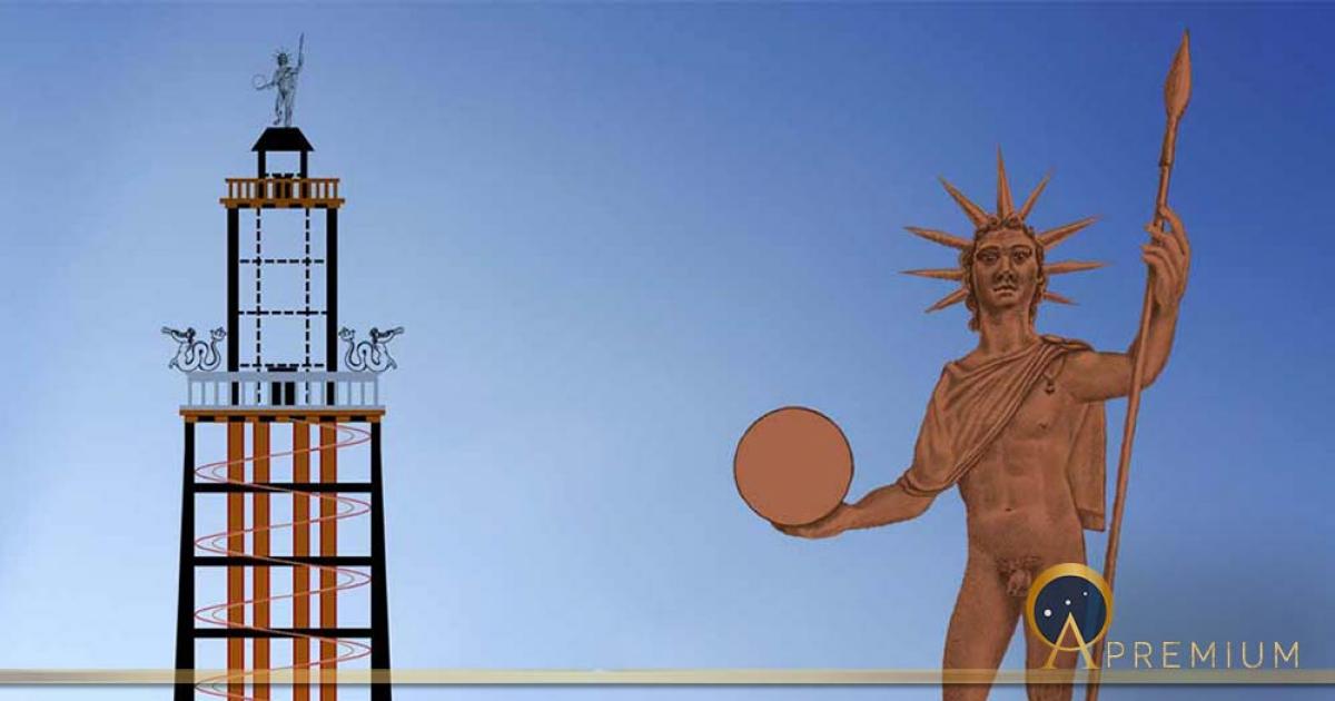 The Pharos Lighthouse Of Alexandria – Second Sun And Seventh Wonder Of ...