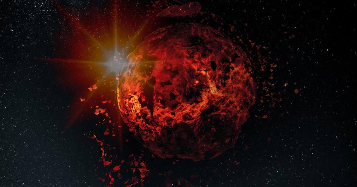 Evidence of Major Cataclysm on Mars Which Would Have Destroyed any Life ...