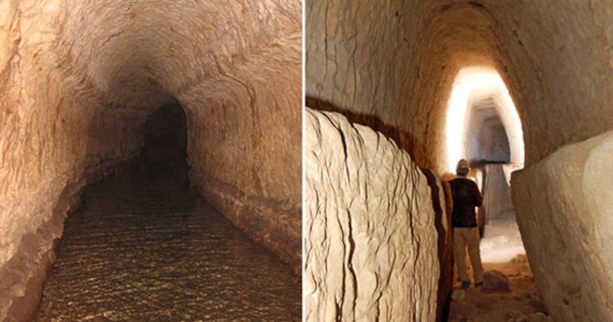 Qanat Firaun, the most spectacular underground aqueduct of the ancient ...