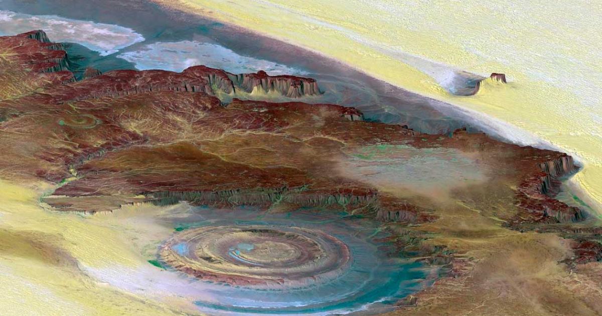 What Do Astronauts, Atlantis, and Africa Share? The Richat Structure ...