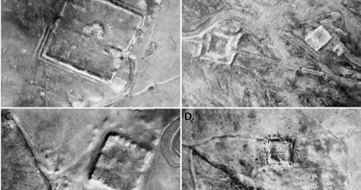 Declassified Cold War Spy Satellite Images Reveal Roman Forts In Syria ...