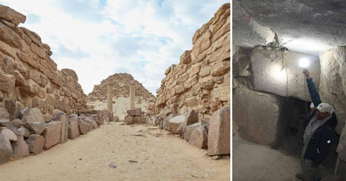 Eight New Chambers Revealed at the Sahure Pyramid | Ancient Origins
