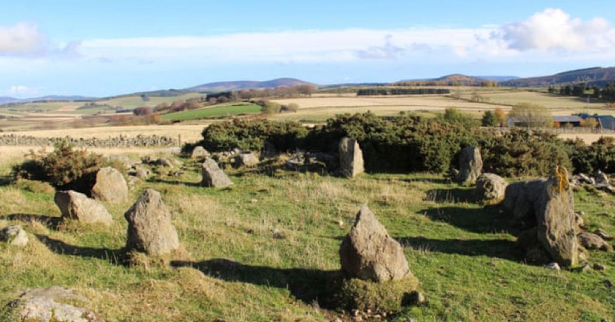 A Scottish Stone Circle Believed To Be 6000 Years Old Was Actually ...