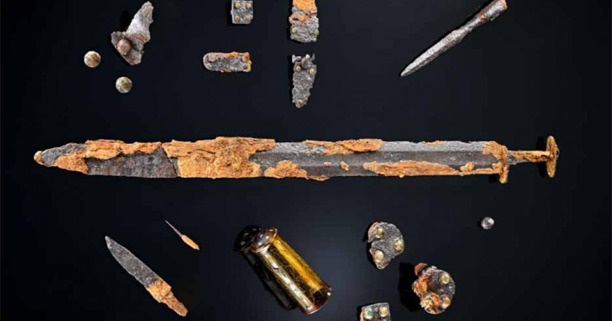 A Rare Stone Age Burial Found Amongst 140 German Medieval Graves ...