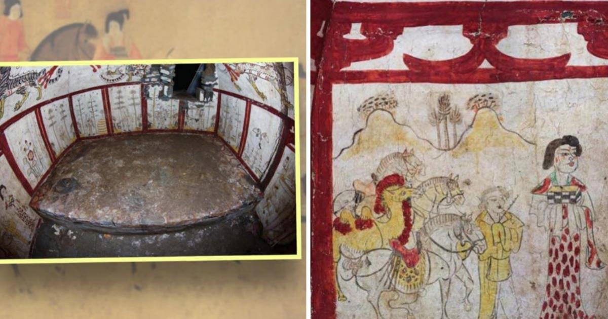 Tang-Era Tomb Murals Show Everyday 8th Century Life in Northern China ...