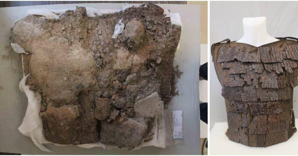 One-of-a-Kind Roman Lorica Squamata Armor Restored | Ancient Origins