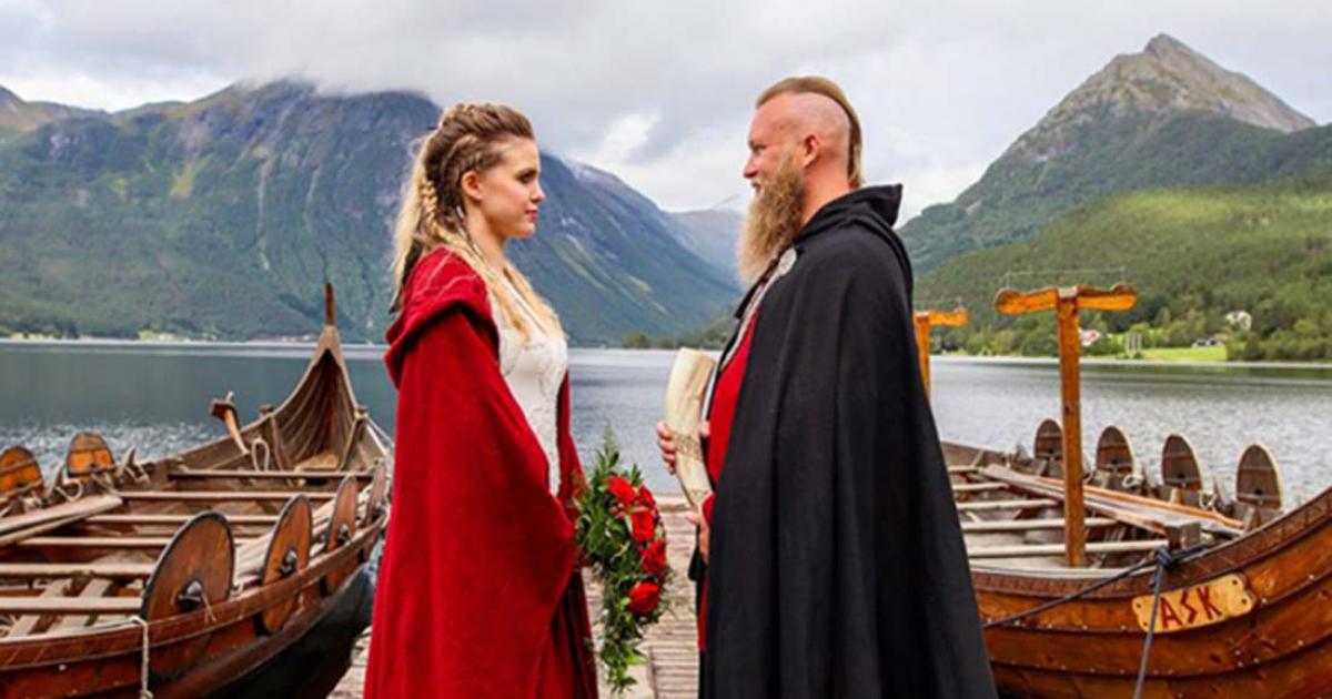 Rituals at a Modern Viking Wedding: A Blood Sacrifice, Bride Running ...