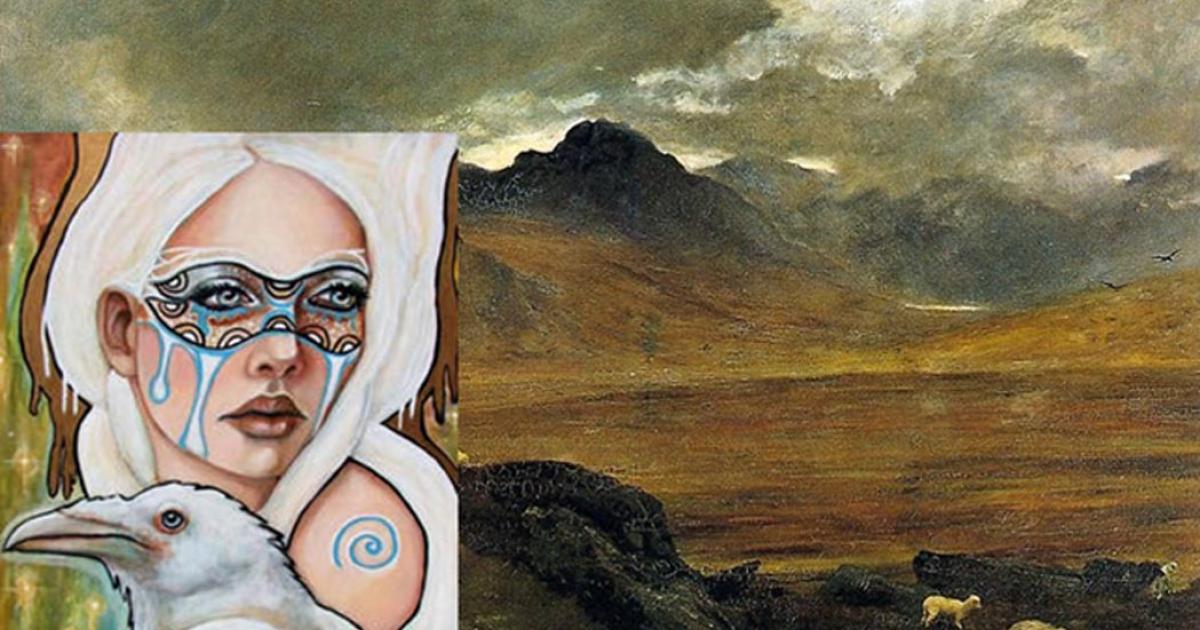 The Tragic Tale of Welsh Goddess Branwen and her Death by Broken Heart ...