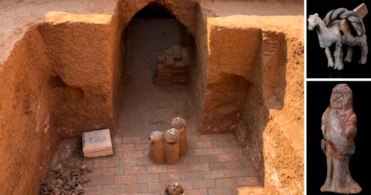 Stacked 1,400-Year-Old Zhou Dynasty Emperor’s Tomb Uncovered in China ...
