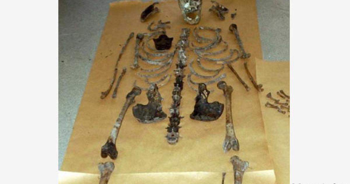What were remains of 1,000-year-old African skeleton doing in England ...