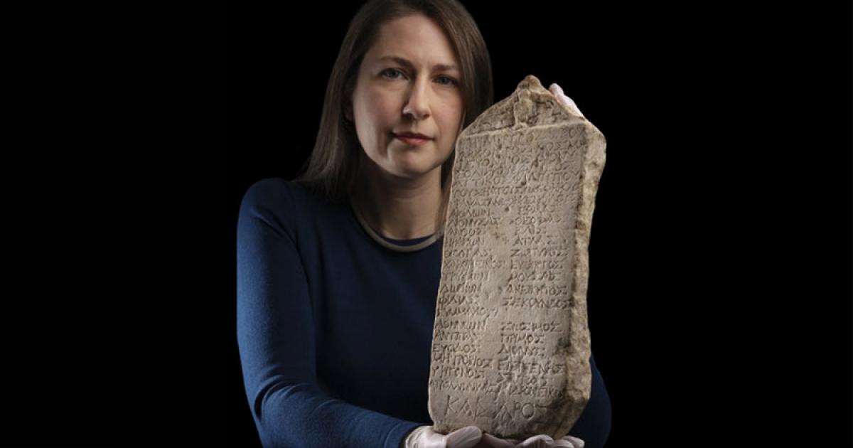 Ancient Greek ‘Graduate Yearbook’ Discovered in Scottish Vault ...