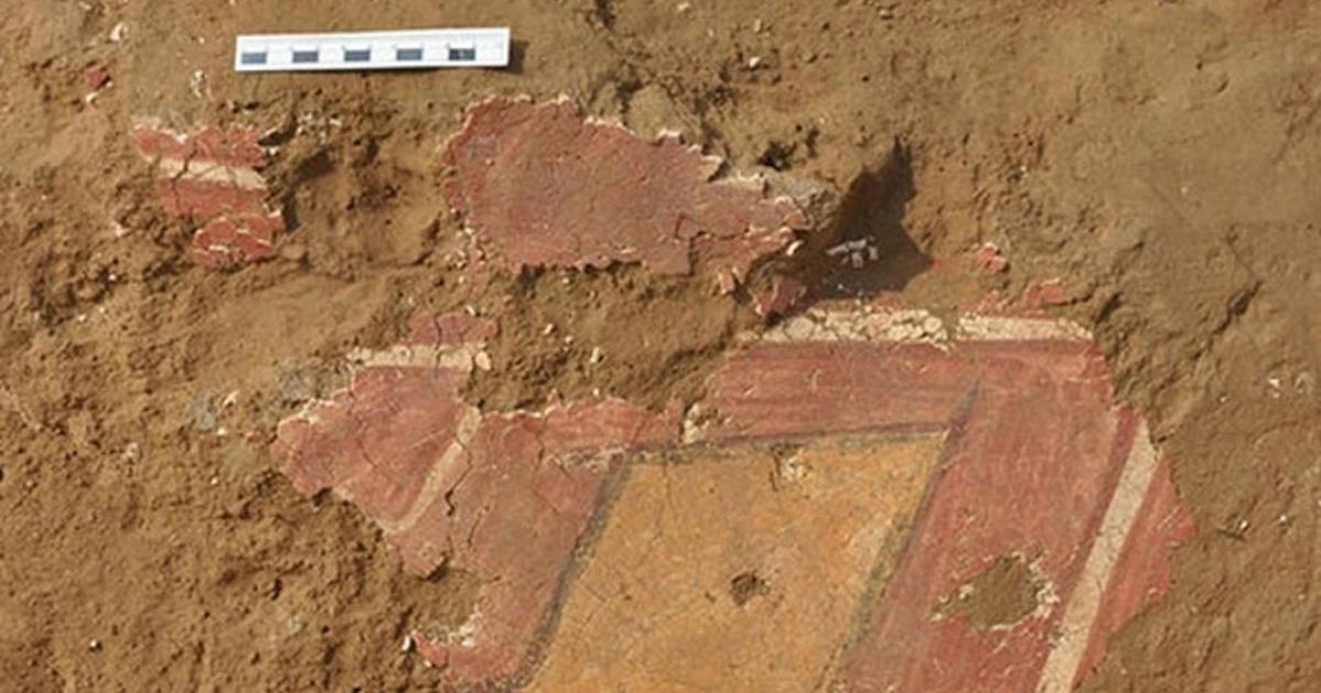 Brush strokes on very ancient murals may rewrite the history of art in ...