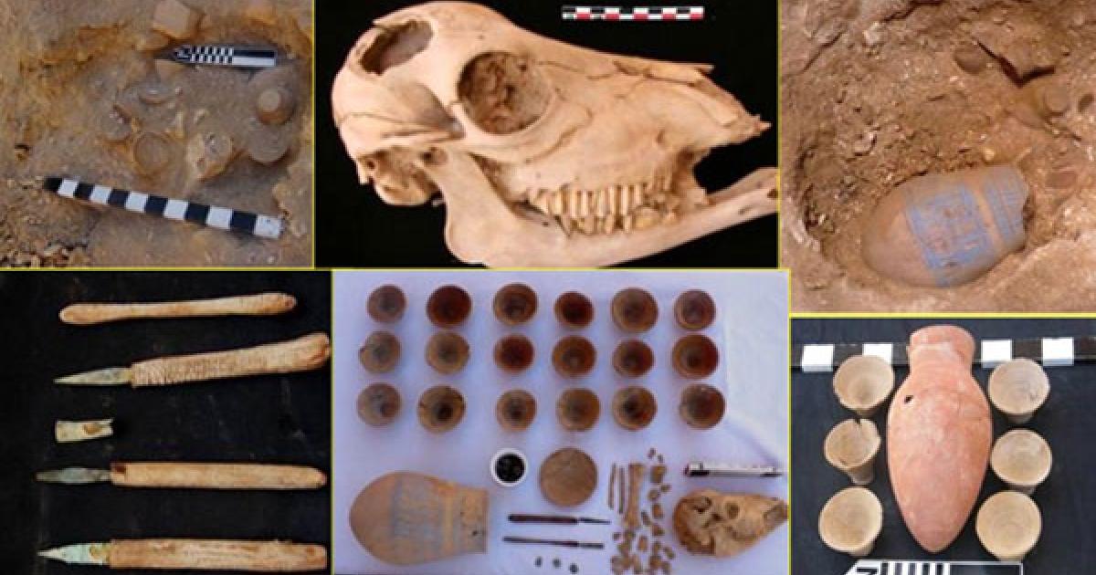 Mysterious artifacts discovered buried in the Valley of the Kings ...