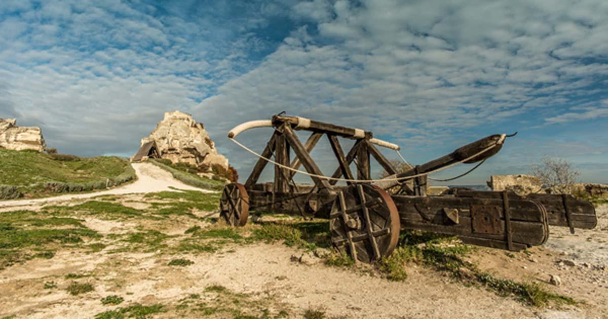 Rare Find of Stone Catapult Ball Fired During Medieval Siege Unearthed ...