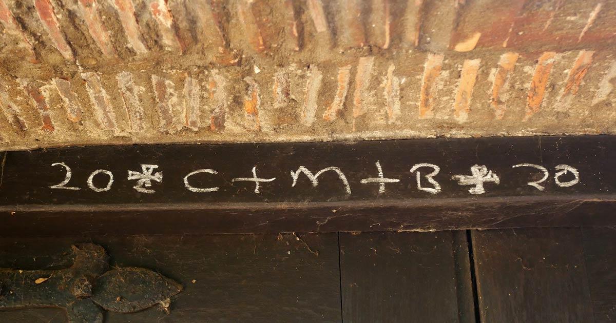 Biblical Tradition Of Chalking The Door Reappears In England | Ancient ...