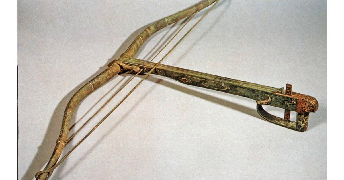 Excellently preserved, complete crossbow from 2,200 years ago found at ...