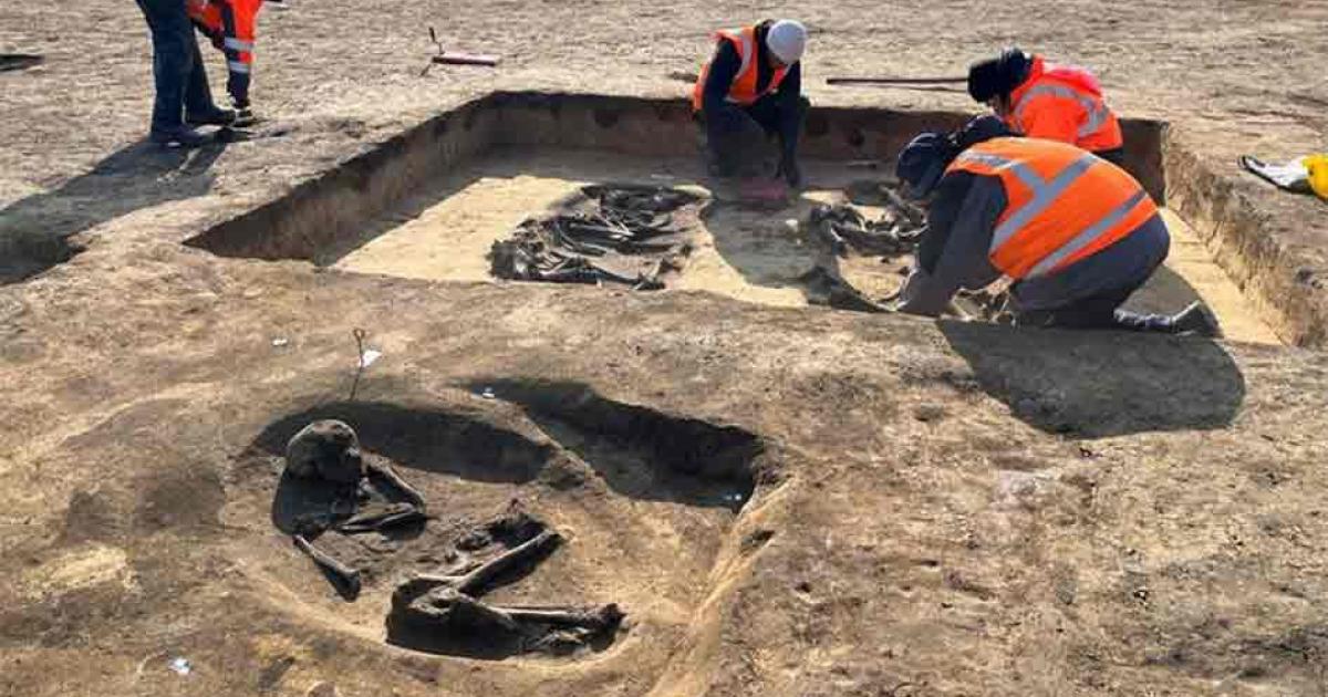 6,000 Year Old Neolithic Burial Mounds were Later Used for Ritual ...