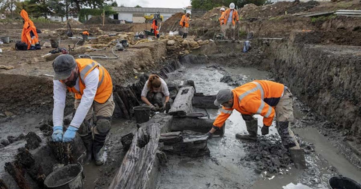 Surprise 10th Century Medieval Port Discovered In Western France ...