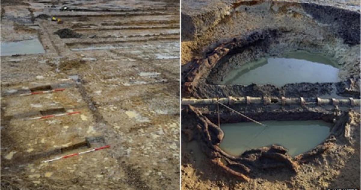 Archaeologists uncover oldest Roman irrigation system in Britain ...