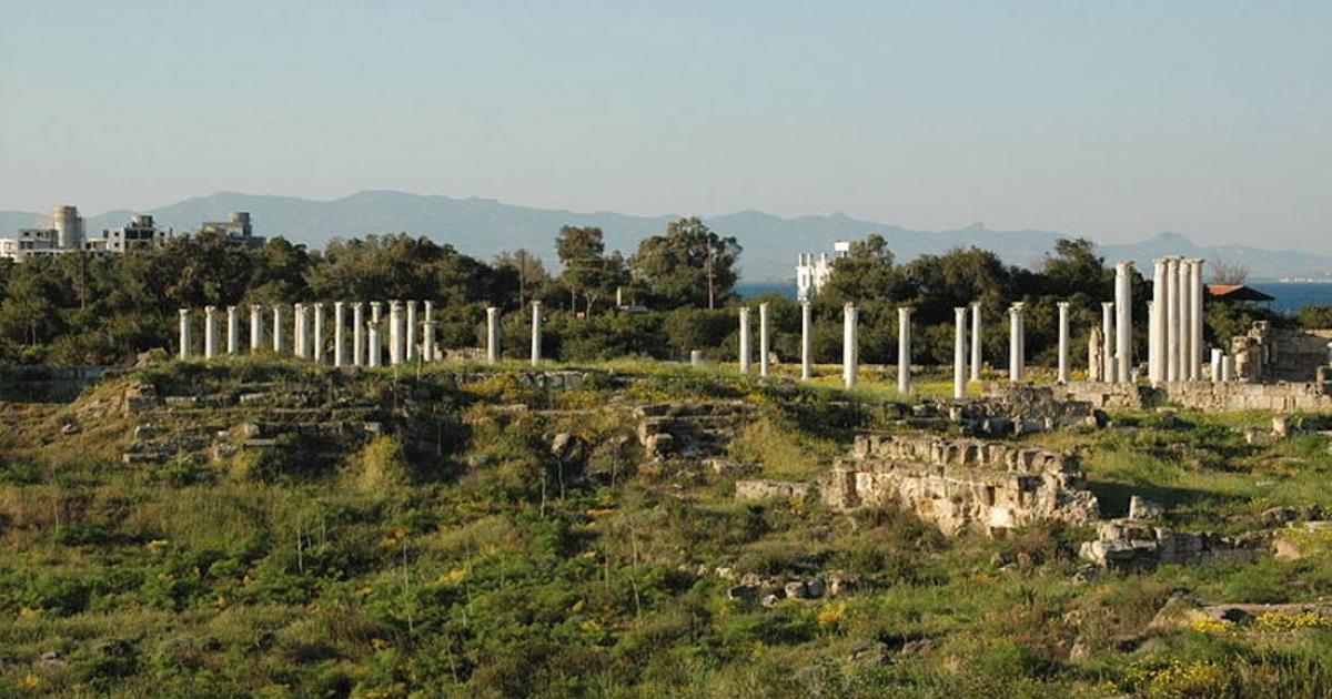 The Ancient Ruins of Salamis, the Once Thriving Port City of Cyprus ...