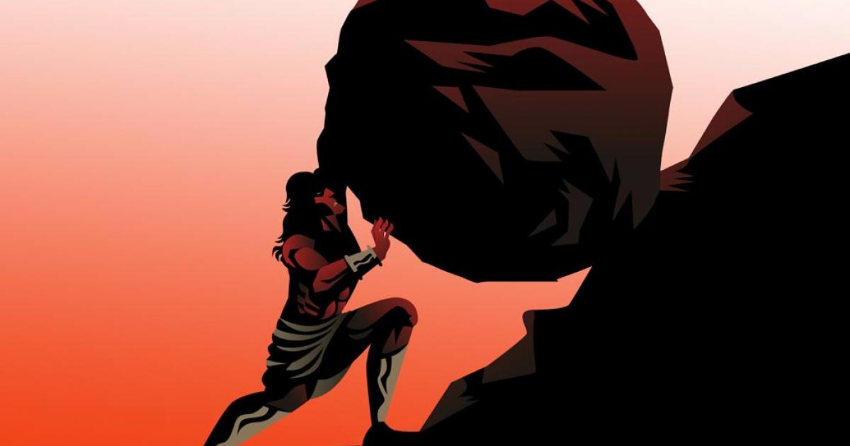 The Sisyphus Myth: Cruel King Gets Eternal Punishment for Annoying Zeus ...