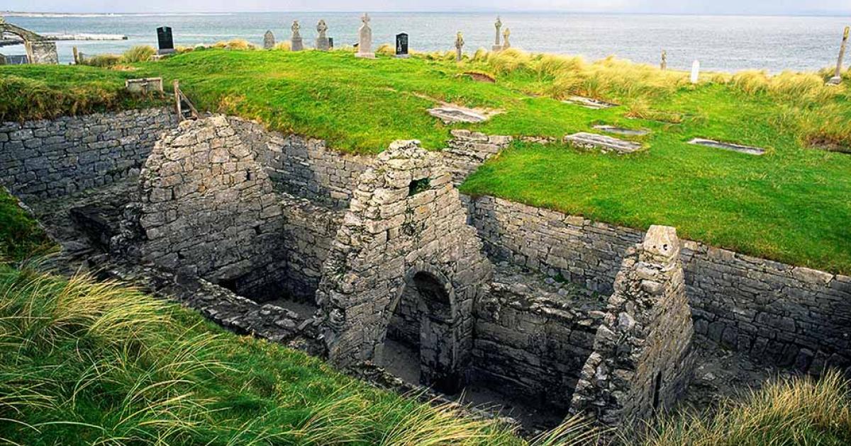 The Sunken Church of Inis Oírr and the Heritage of Saint Cavan ...