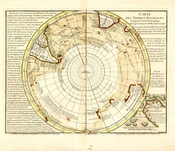 The Buache Map: A Controversial Map That Shows Antarctica Without Ice ...