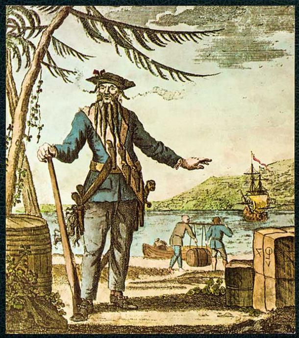 Blackbeard and his Infamous Pirate Ship, Queen Anne's Revenge | Ancient ...