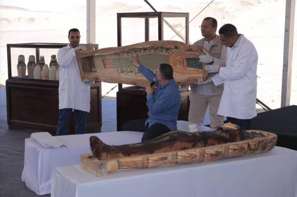Image of Egyptian High Priest’s Daughter Likened to Marge Simpson ...